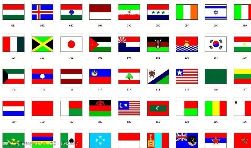 各国国旗矢量图图片免费下载_各国国旗矢量图素材_各国国旗矢量图模板-图行天下素材网